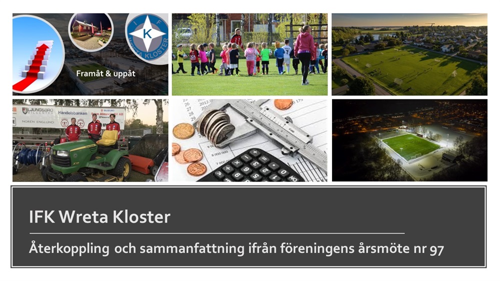 Årsmöte nr 97 - Medlemsinformation / IFK Wreta Kloster